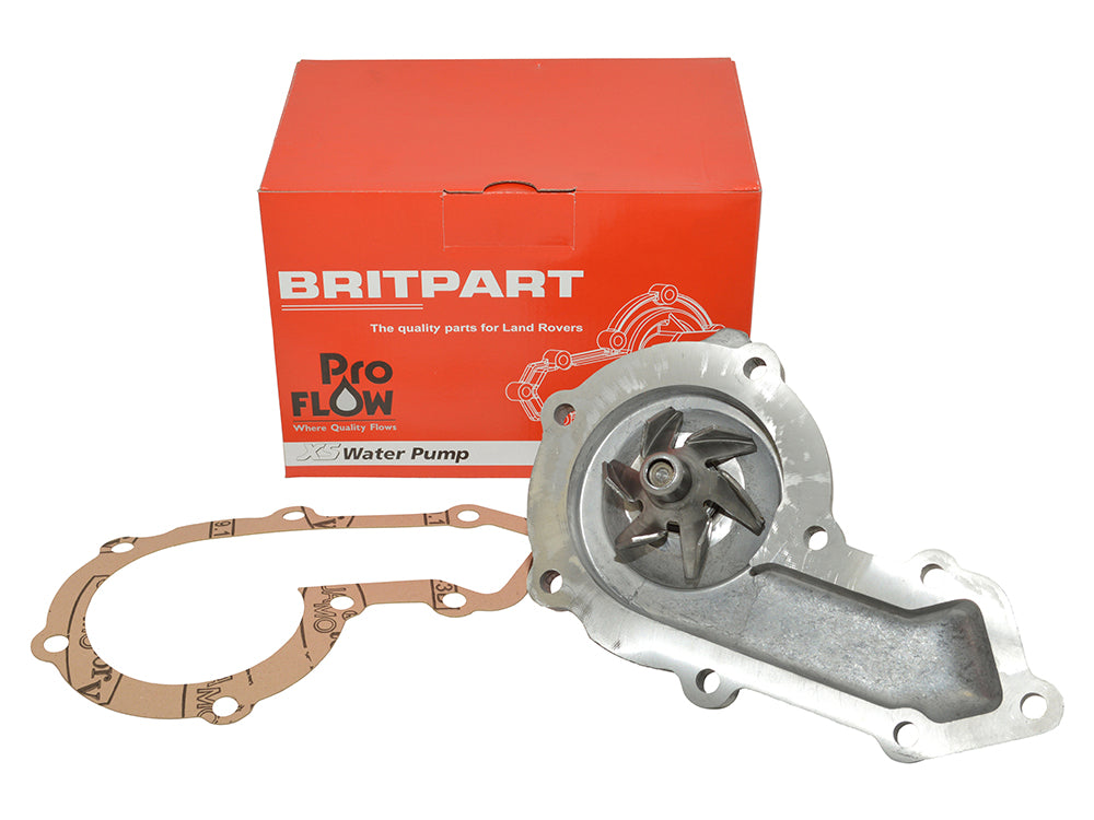 LAND ROVER DEFENDER/DISCO 1 & RRC 300TDI WATER PUMP ASSY PRO FLOW -PEB ...