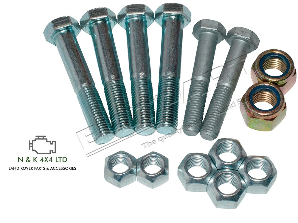 LAND ROVER DEFENDER TD5 FRONT SUSPENSION BOLT KIT 1999 TO 2002 - DA720 ...
