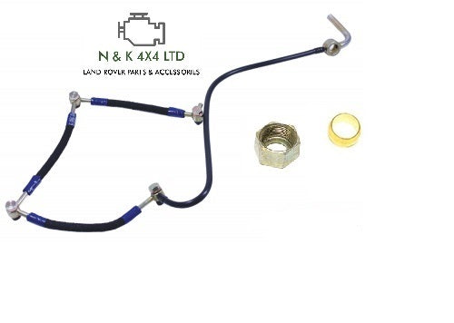 LAND ROVER DEFENDER/DISCO 1 300TDI FUEL INJECTOR LEAK OFF RAIL KIT - M ...